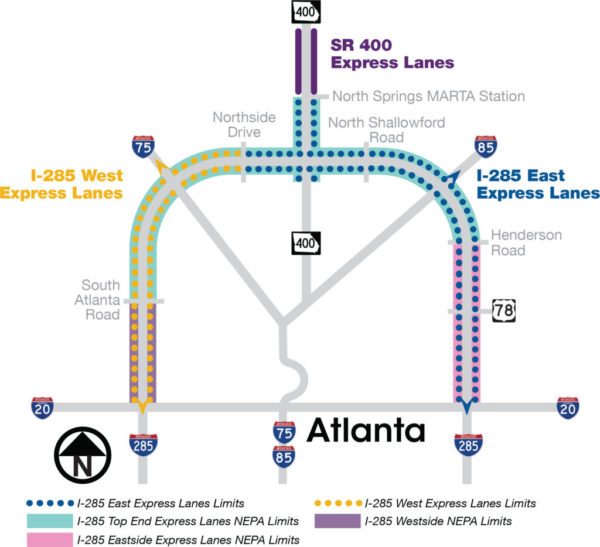 Georgia’s Major Move: Preferred Bidder for SR400 Express Lanes | Public ...